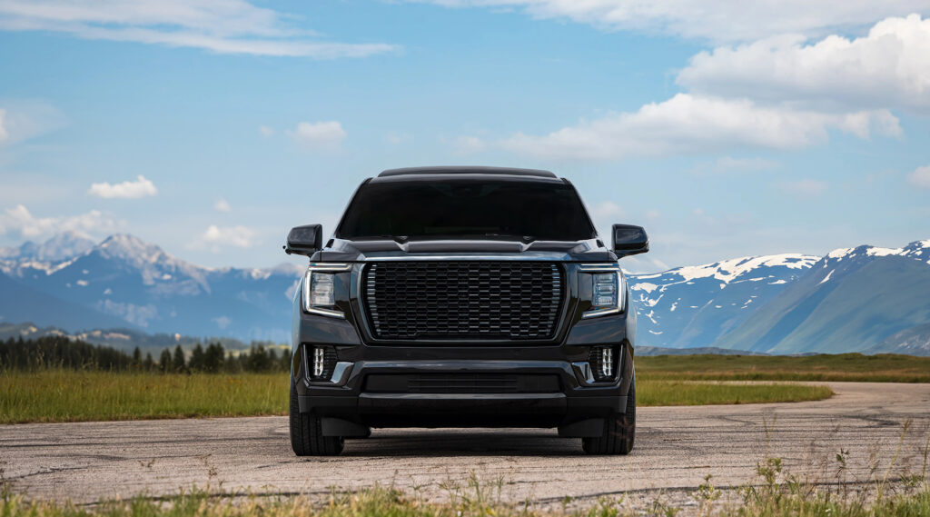 The President: A Right-hand drive Armoured (B6) GMC Yukon Denali XL ...