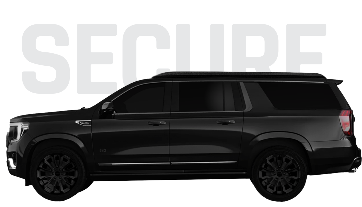 The President: A Right-hand drive Armoured (B6) GMC Yukon Denali XL ...