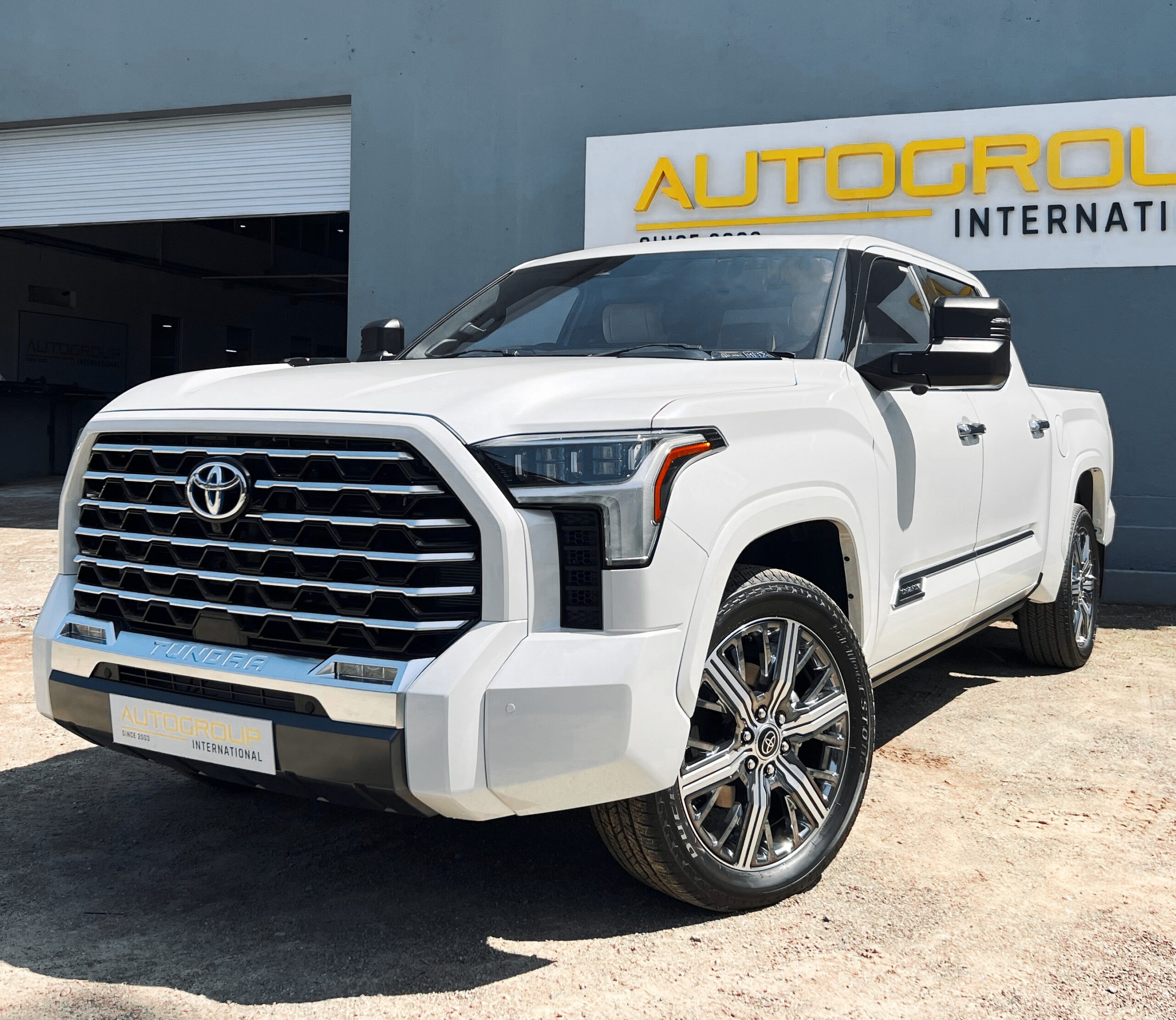Right-hand drive 2025 Toyota Tundra Capstone pickup truck